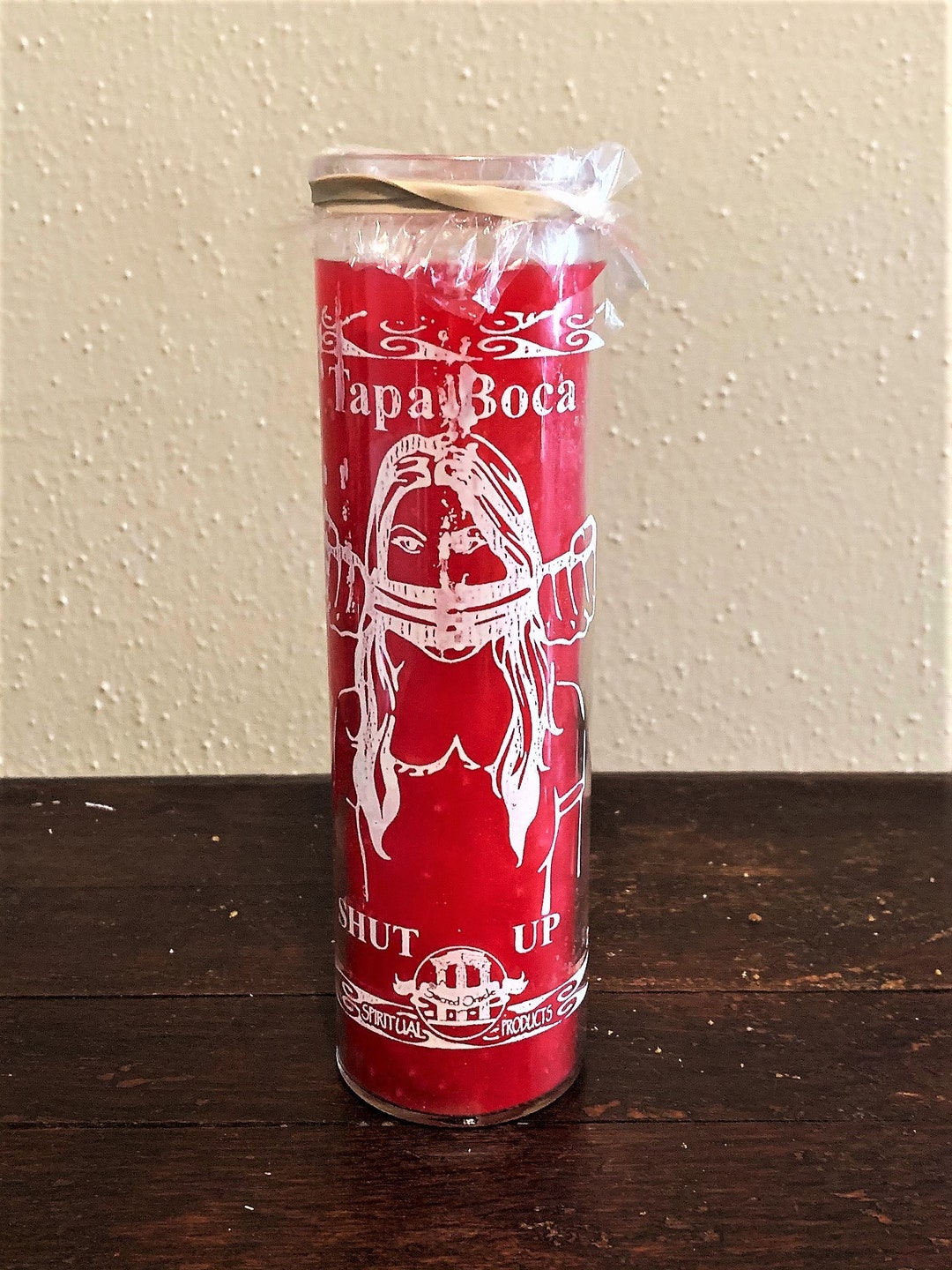 Tapa Boca Candle: Shut up Candle, Prepared With Herbs & Oils - Etsy