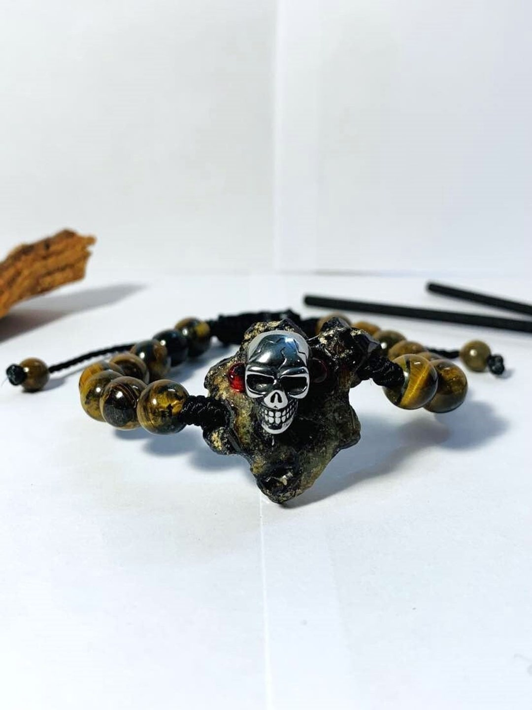 CONSECRATED Unique Santa Muerte Bracelet, Protection Santa Muerte ...