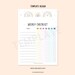 Editable Kids Weekly Routine Checklist, Behavior Chart for Kids, School ...