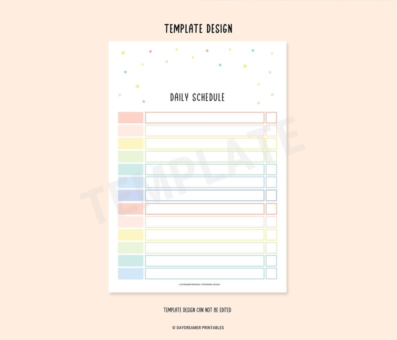 Kids Daily Routine Checklist Printable | Kids Daily Chores List ...