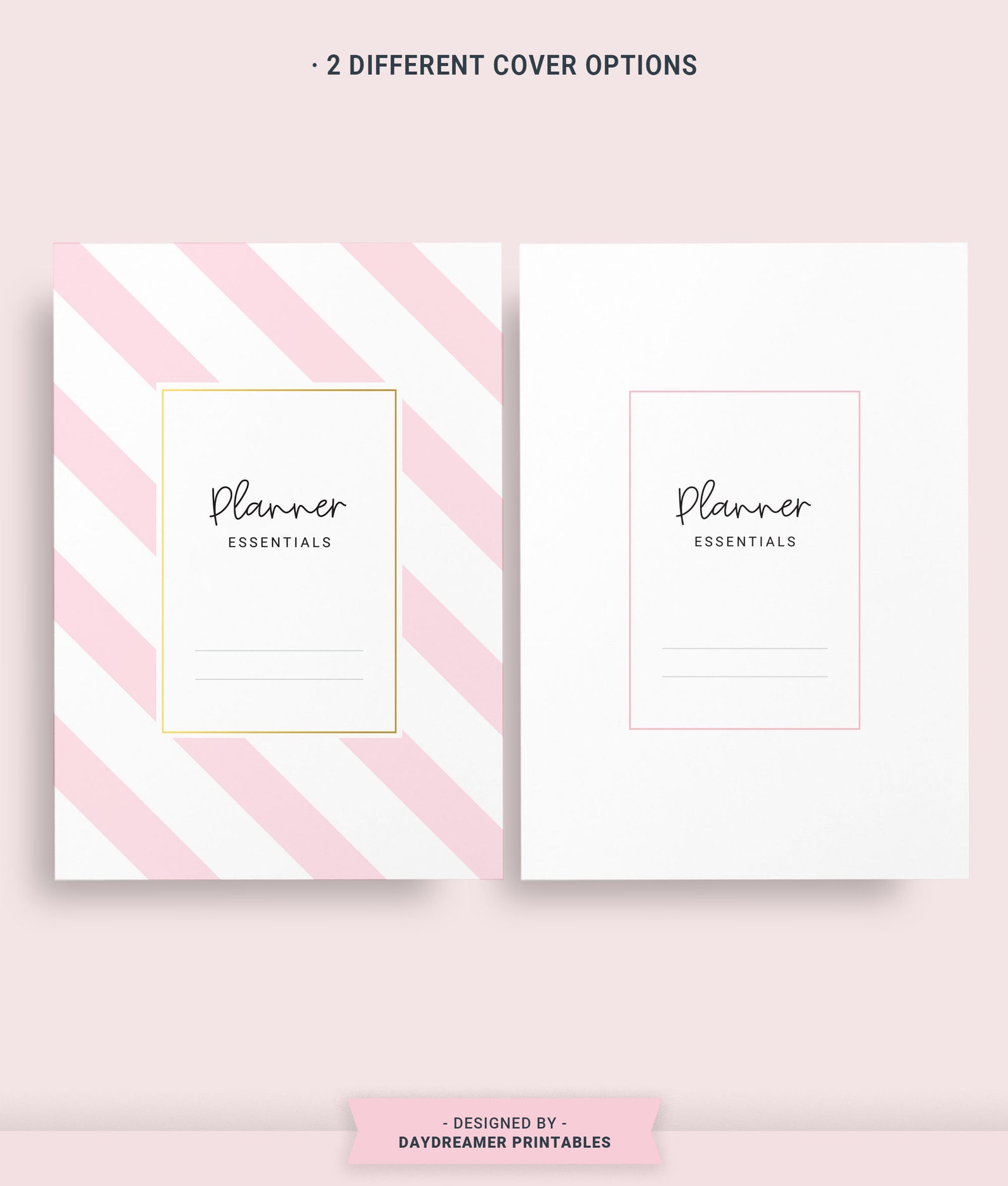 Planner Essentials Printable, Daily Project Planner, Bundle Undated ...