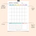 Monthly Planner Printable Vertical Calendar With Notes and to Do List ...