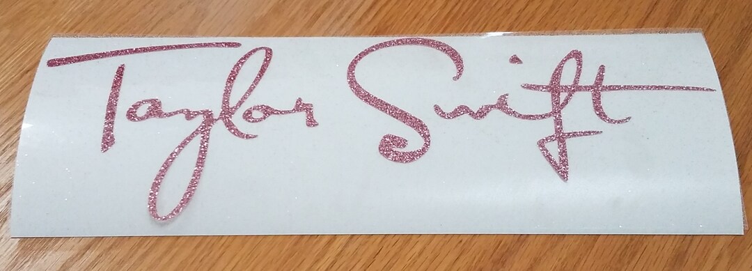 PINK GLITTER t.....s.... Iron on Transfer T-shirt Jacket Hat ...