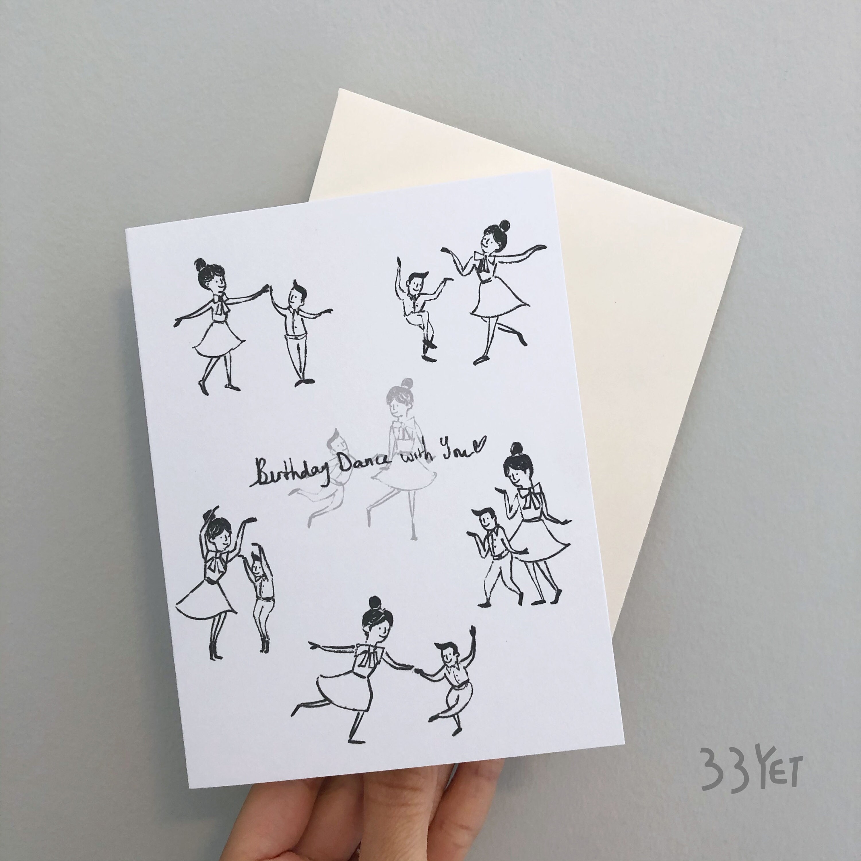 Stunning Dancing Birthday Card Dancing Mother & Son Card - Etsy