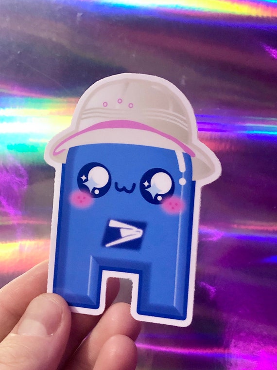 Uwu Anime Mailbox Sticker by Ceomg - Etsy