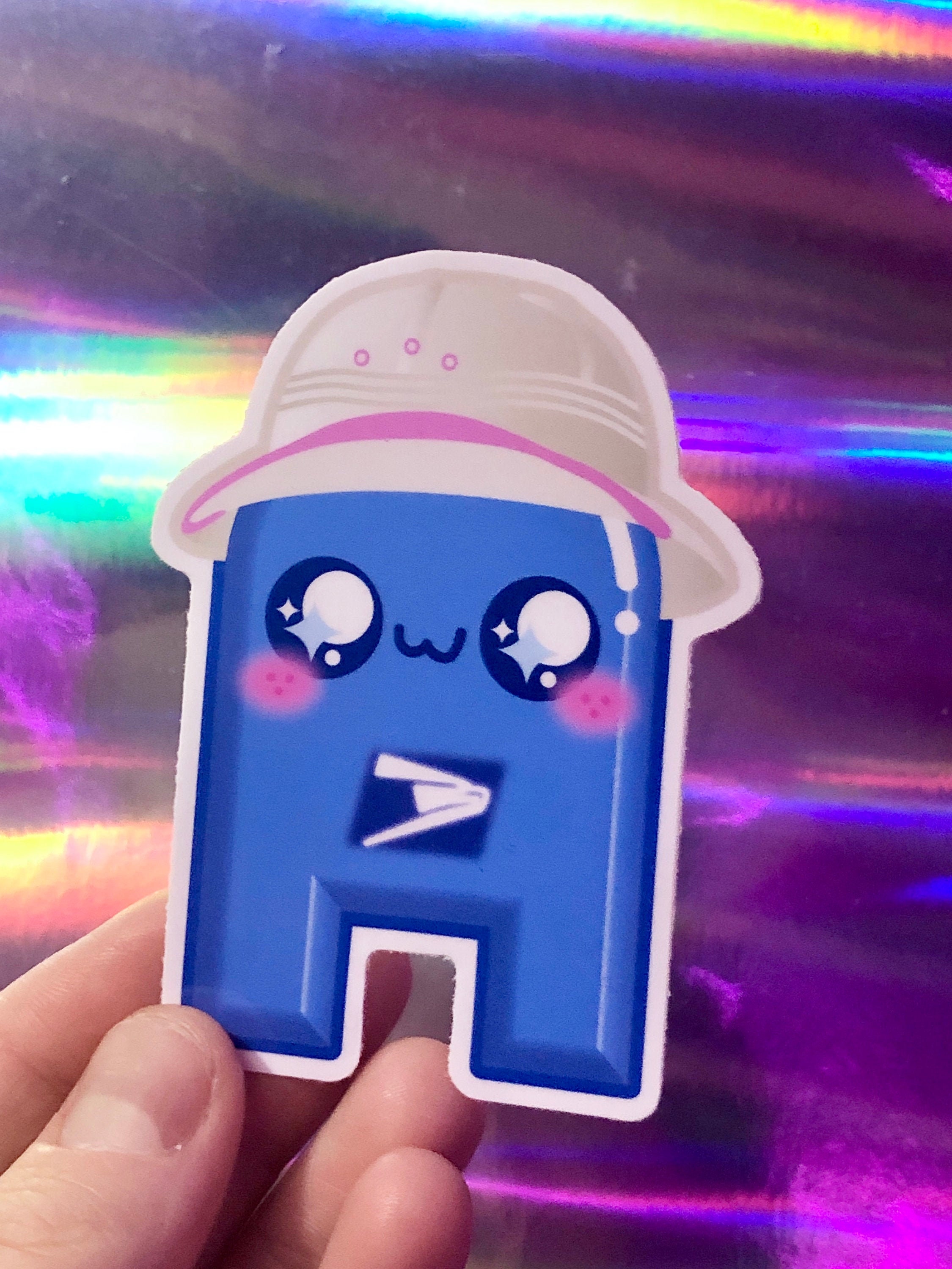 Uwu Anime Mailbox Sticker | by Ceomg - Etsy