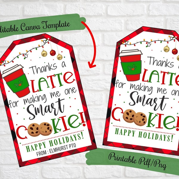 Thanks a Latte - Etsy