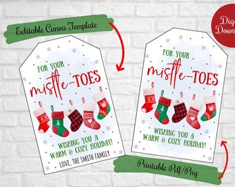 Christmas Socks Tag - Etsy