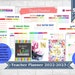 2022 2023 Teacher Planner Printable Binder Inserts - Digital Download ...