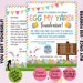 Editable Easter Egg Hunt Flyer Template, Printable Easter Egg Hunt ...