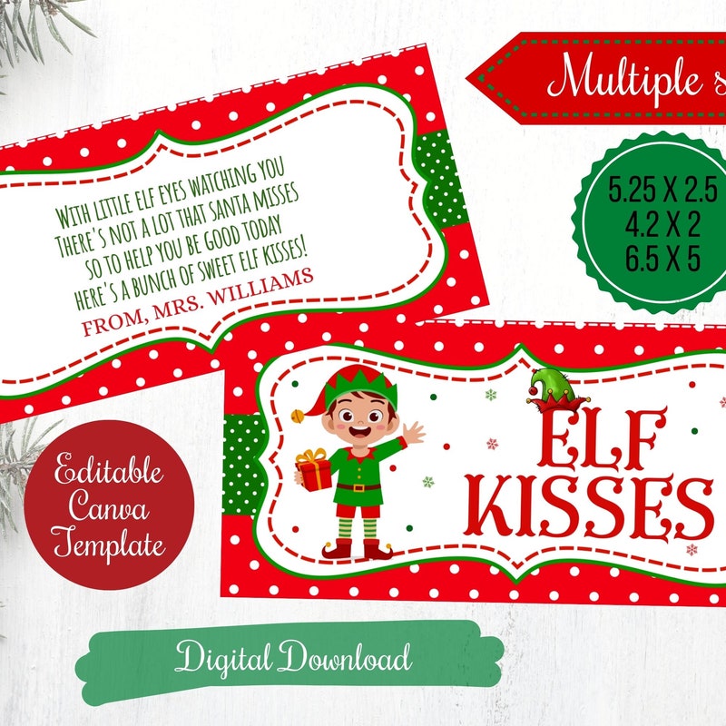 Elf Kisses - Etsy