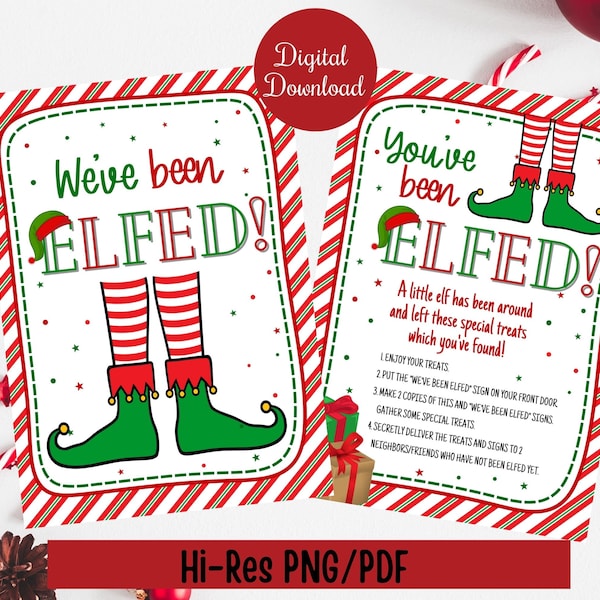Youve Been Elfed - Etsy