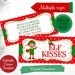 Merry Kissmas and a Chappy New Year Tag, Christmas Chap Stick Gift Tags ...