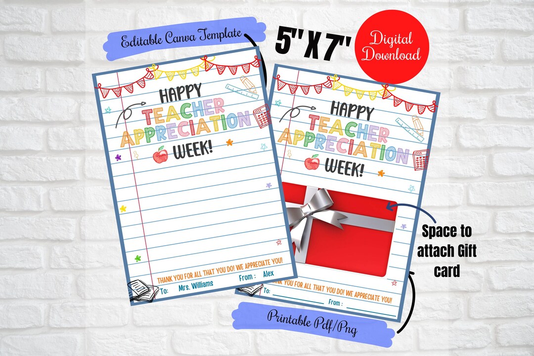 Teacher Appreciation Gift Card Holder,admin Professional,teacher ...