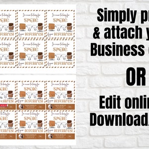 Realtor Smores Gift Tags, I'm Never Too Busy for Smore of Your ...