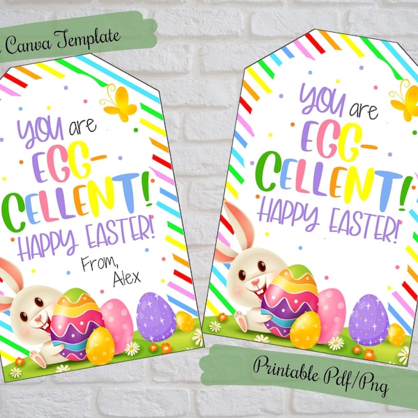 Easter Eggs Tags - Etsy