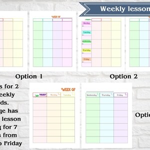 2022 2023 Teacher Planner Printable Binder Inserts - Digital Download ...