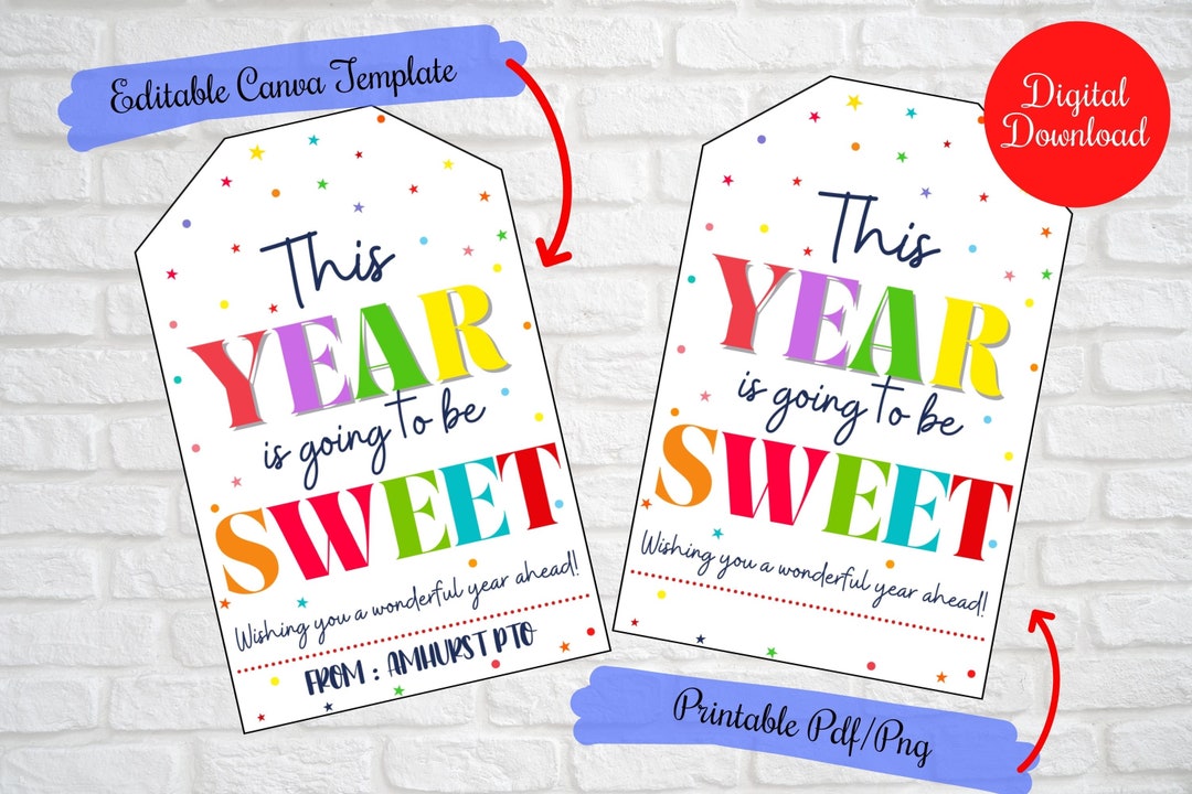 Editable Back to School Gift Tags for Candies Cookies Sweet Treats ...