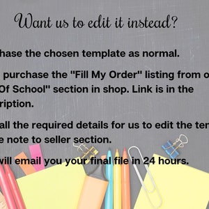 Back to School Open House Flyer for PTO, PTA, Printable Open House for ...