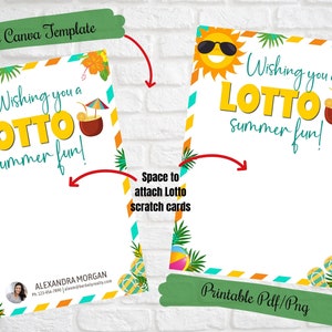 Wishing You a Lotto Summer Funrealtor Summer Lotto Scratch - Etsy