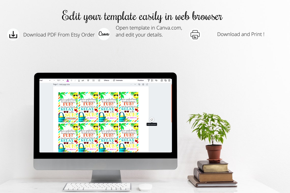 You've Worked Hard to Make Learning Fun Gift Tags for - Etsy