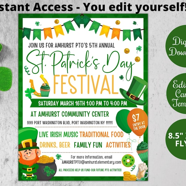 St Patricks Printable - Etsy