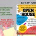 Open House Back to School Flyer, Printable Open House for School Flyer ...