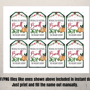 Wishing You Nothing Bundt Joy This Holiday Season ,christmas Bundt Cake ...