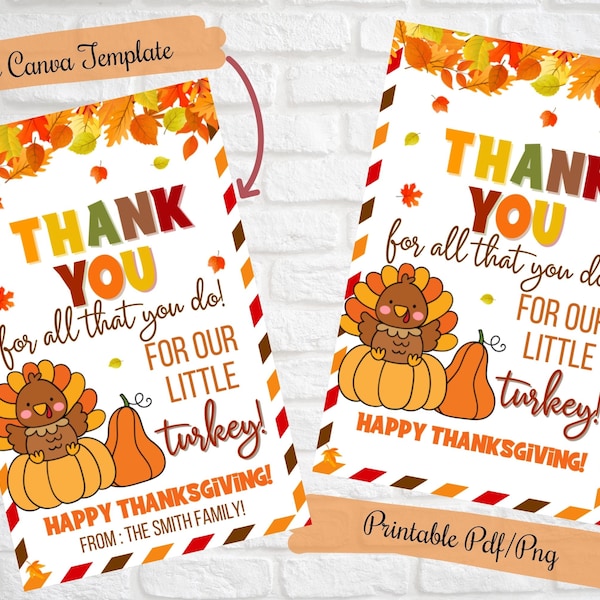 Thanksgiving Tags - Etsy