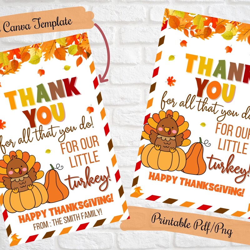 Thanksgiving Tags - Etsy