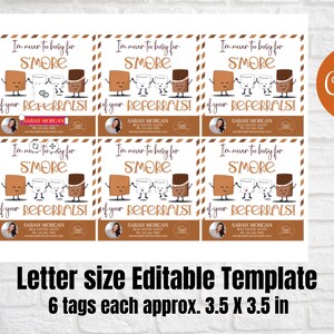 Realtor Smores Gift Tags, I'm Never Too Busy for Smore of Your ...