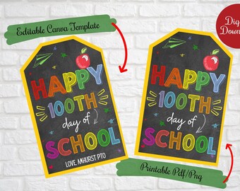 100 Days of School - Etsy
