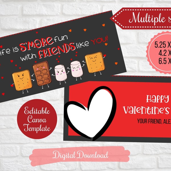 Smores Valentine - Etsy