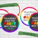 Teachers Like You Paint Bright Futures Teacher Editable Gift - Etsy UK