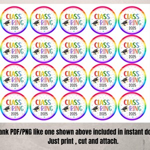 Elementary Class Ring 2025, Kindergarten, Elementary Graduation Gift ...