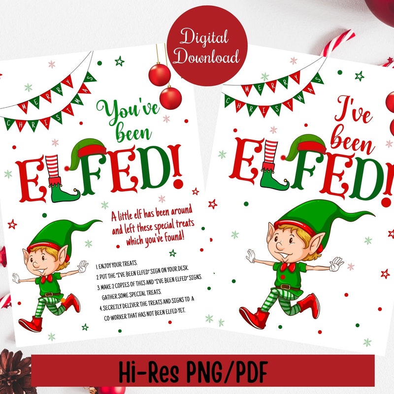 Youve Been Elfed - Etsy