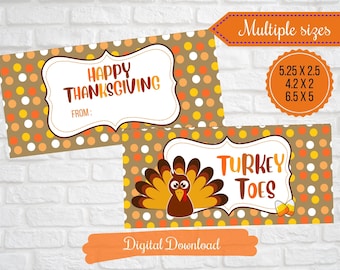 Turkey Toes - Bag Toppers - Etsy