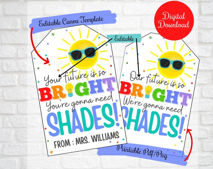 Have a Great Summer Gift Tags,i Will Miss You End of Term Gift Tags for ...