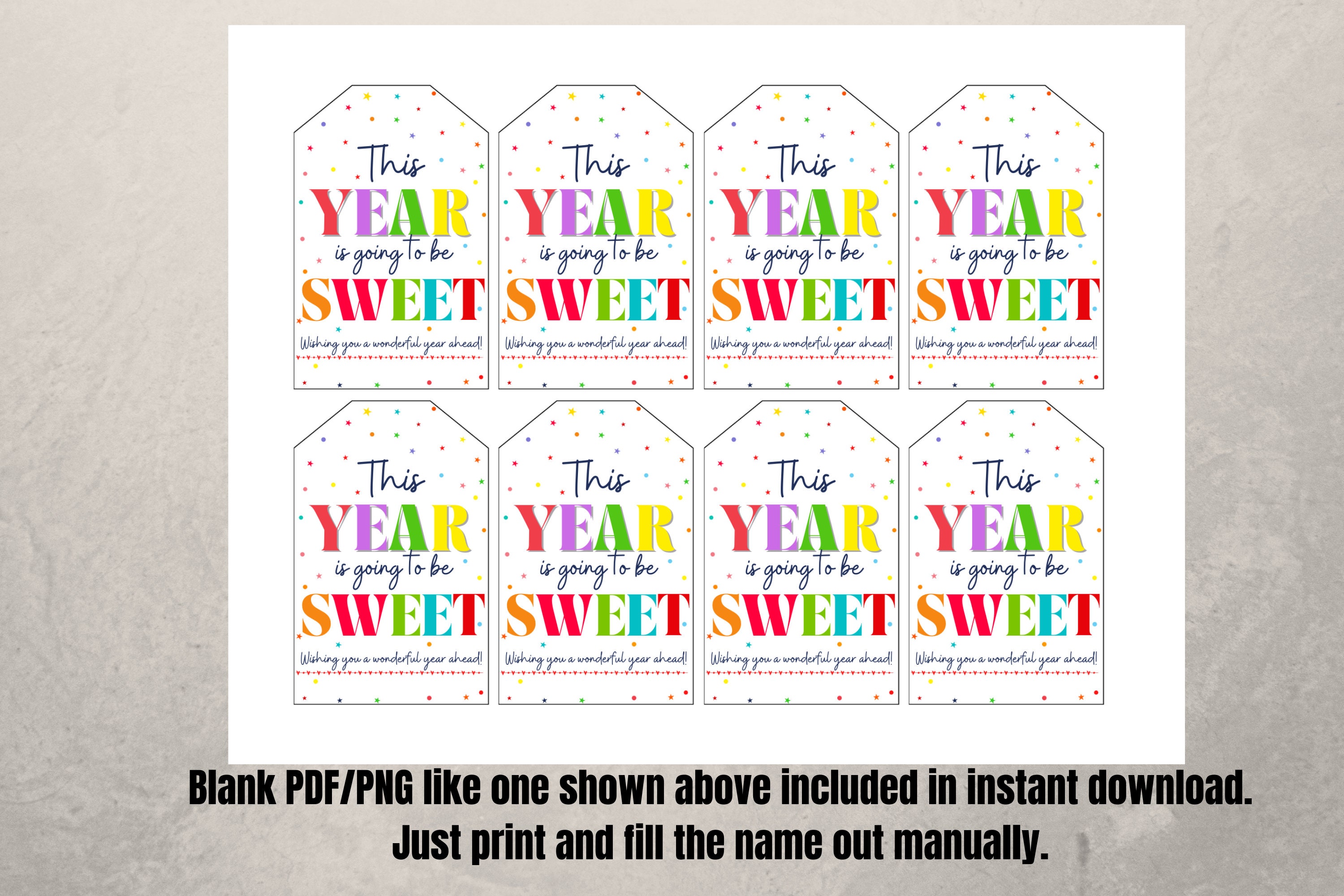 Editable Back to School gift tags for students from teachers | Etsy