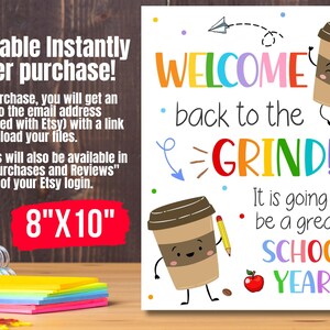Welcome Back to the Grind, Its Going to Be a Great School Year|back to ...