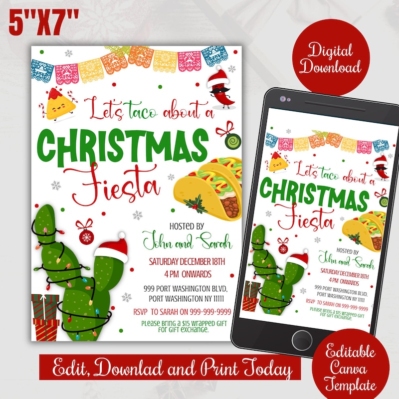 Taco About Fiesta Party - Etsy