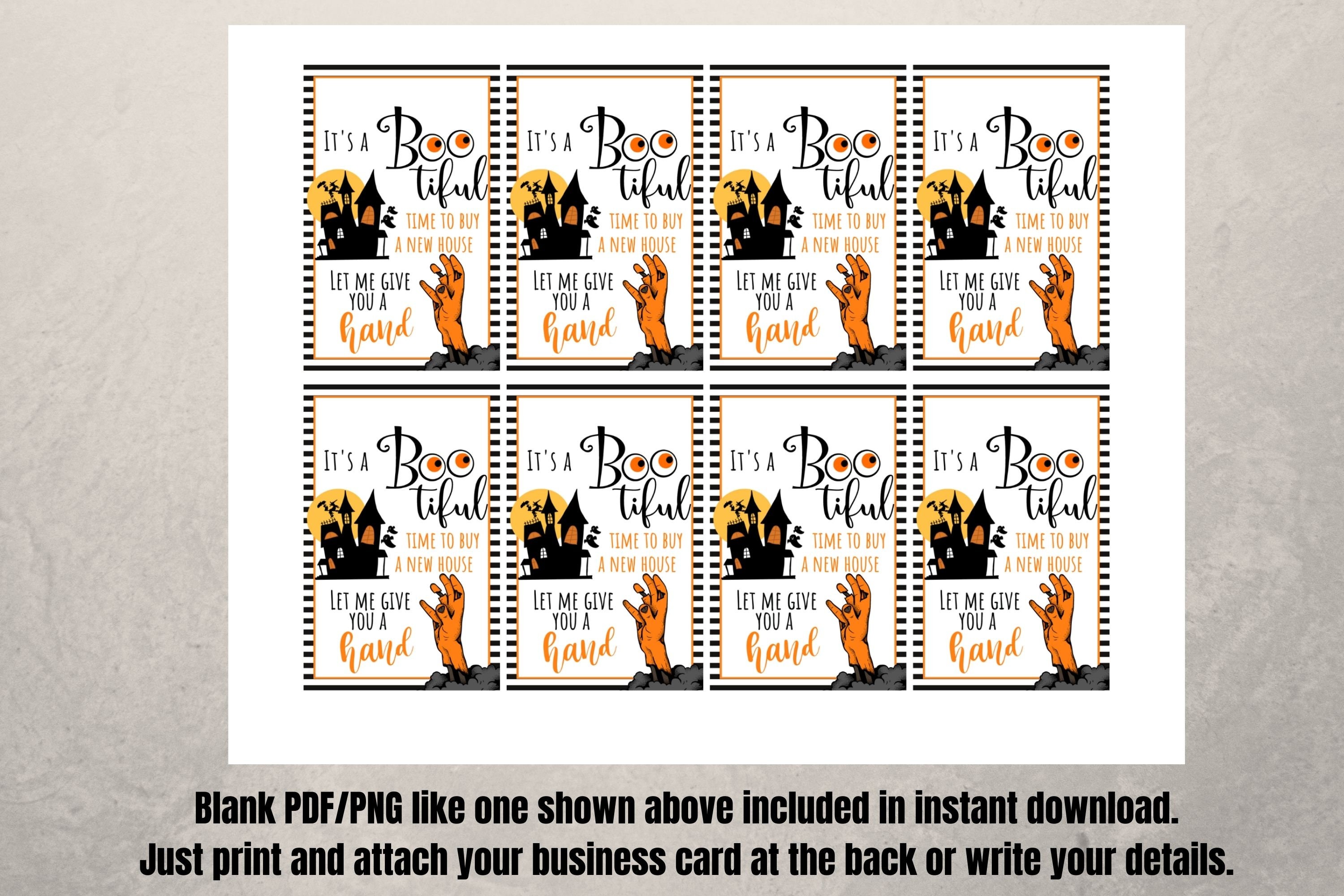 Its a Bootiful Time to Buy a New House Realtor Tags Realtor - Etsy