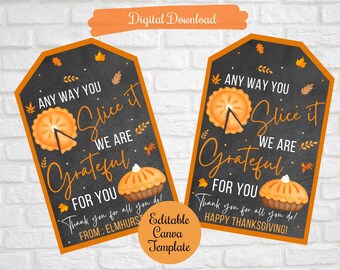 Pie Teacher Appreciation | Etsy