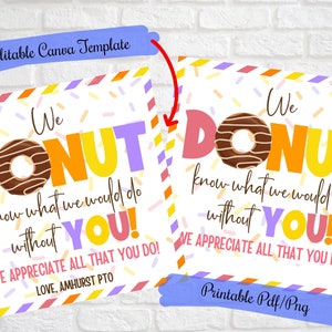 We Donut Know What We Would Do Without You, Teacher Nurse Staff ...