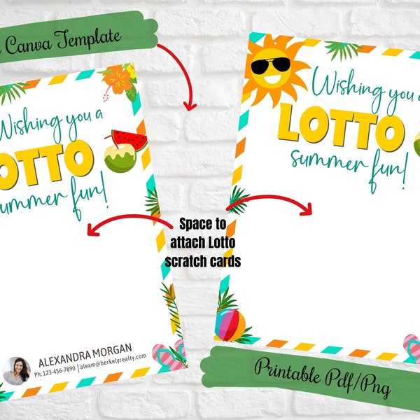 Lottery Ticket Pop by Real Estate Download - Etsy