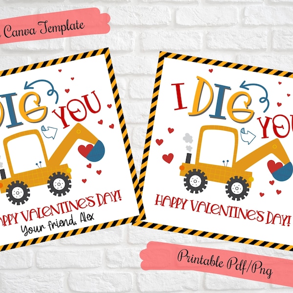 I Dig You Valentine - Etsy