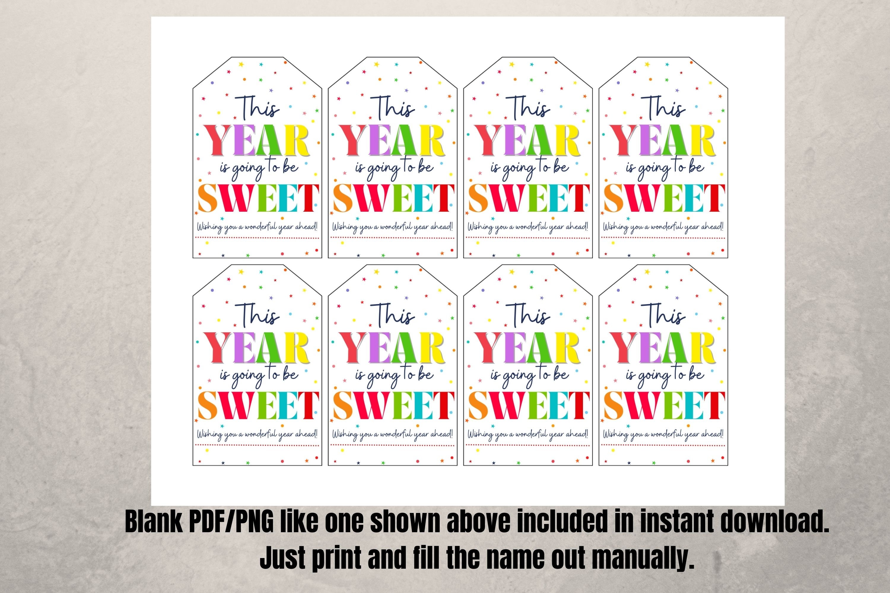 Editable Back to School Gift Tags for Candies Cookies Sweet Treats ...