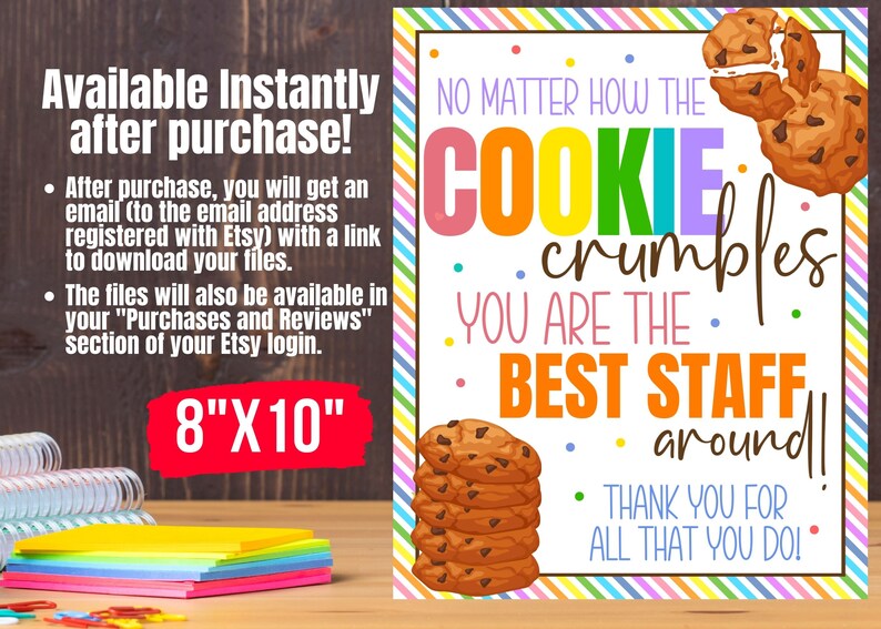 Cookies Teacher Appreciation Table Signno Matter How the - Etsy