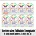 M&M Candy Gift Tags ,thank You for Being Magnificient and Marvellous ...