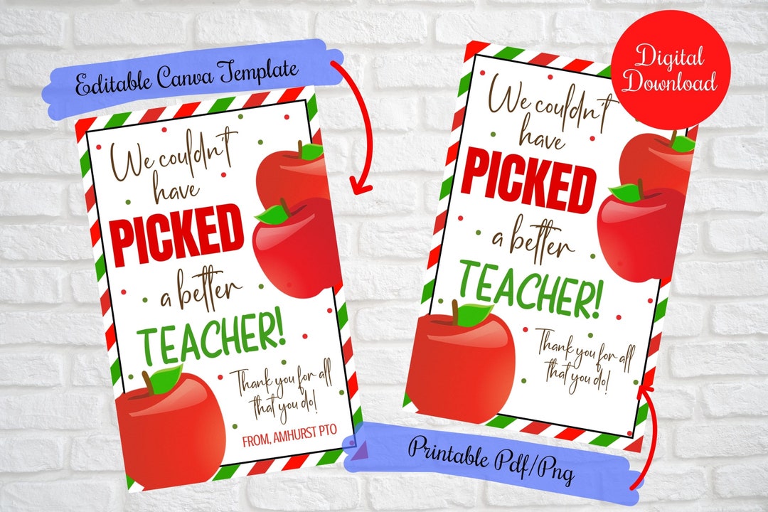 We Couldn't Have Picked a Better Teacher, Teacher Appreciation Week ...